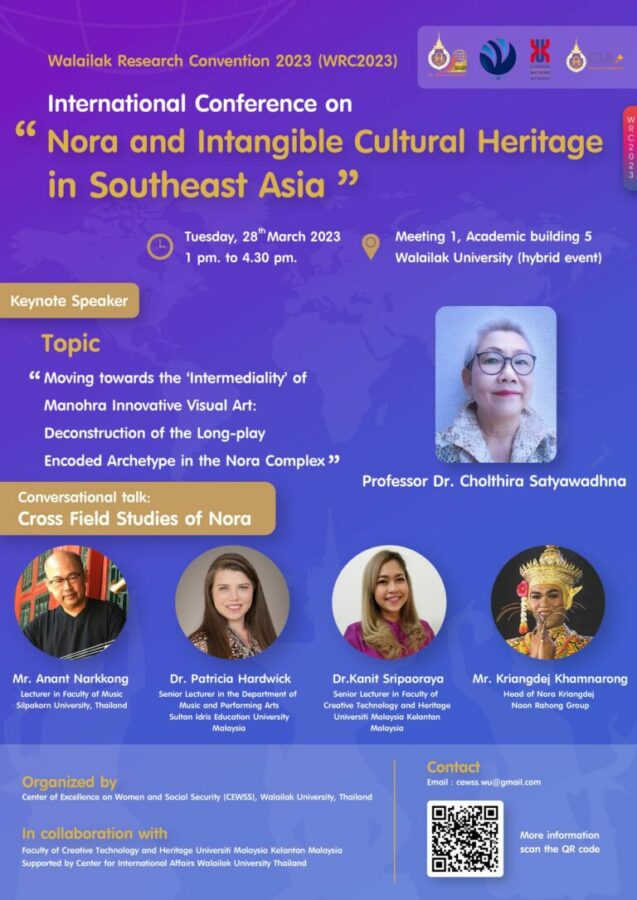 Walailak University Initiating Cross-sectoral Dialogues for Cultural ...