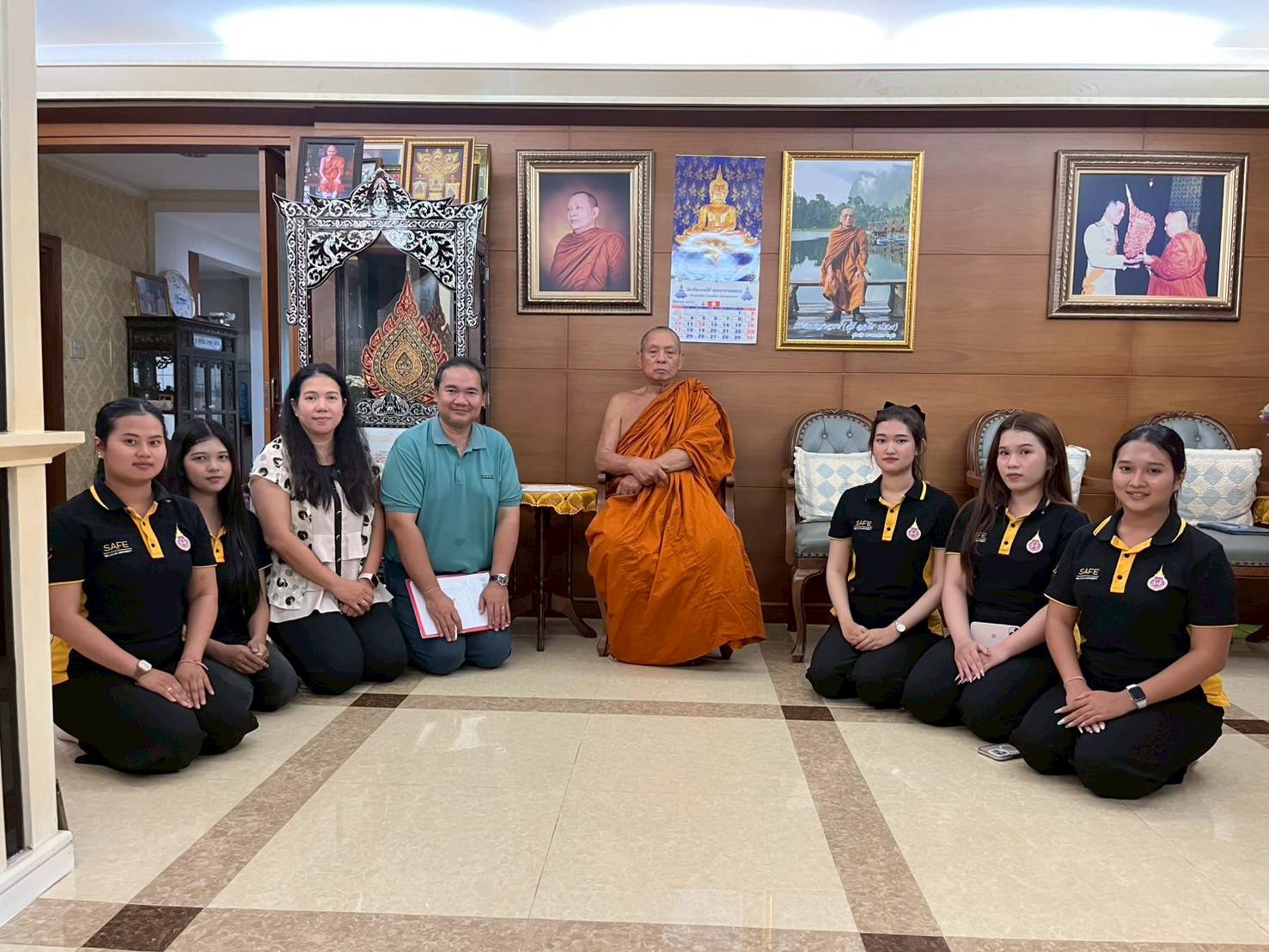 WU students develop temple accounting manual for transparency